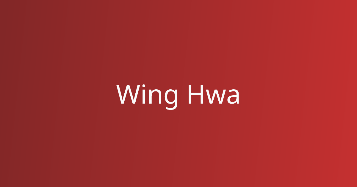 Best Chinese in Brodheadsville, PA | Wing Hwa | Menu